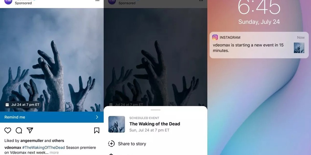 Reminder Advertising Examples